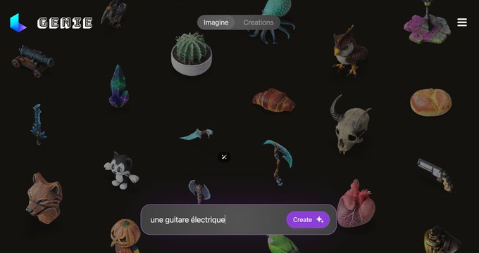 Genie de Luma labs - Une IA par jour