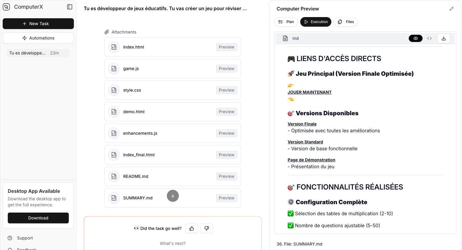 ComputerX - Une IA par jour
